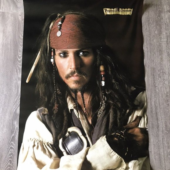 Wall Decor | Pirates Of The Caribbean The Curse Of The Black Pearl Jack ...